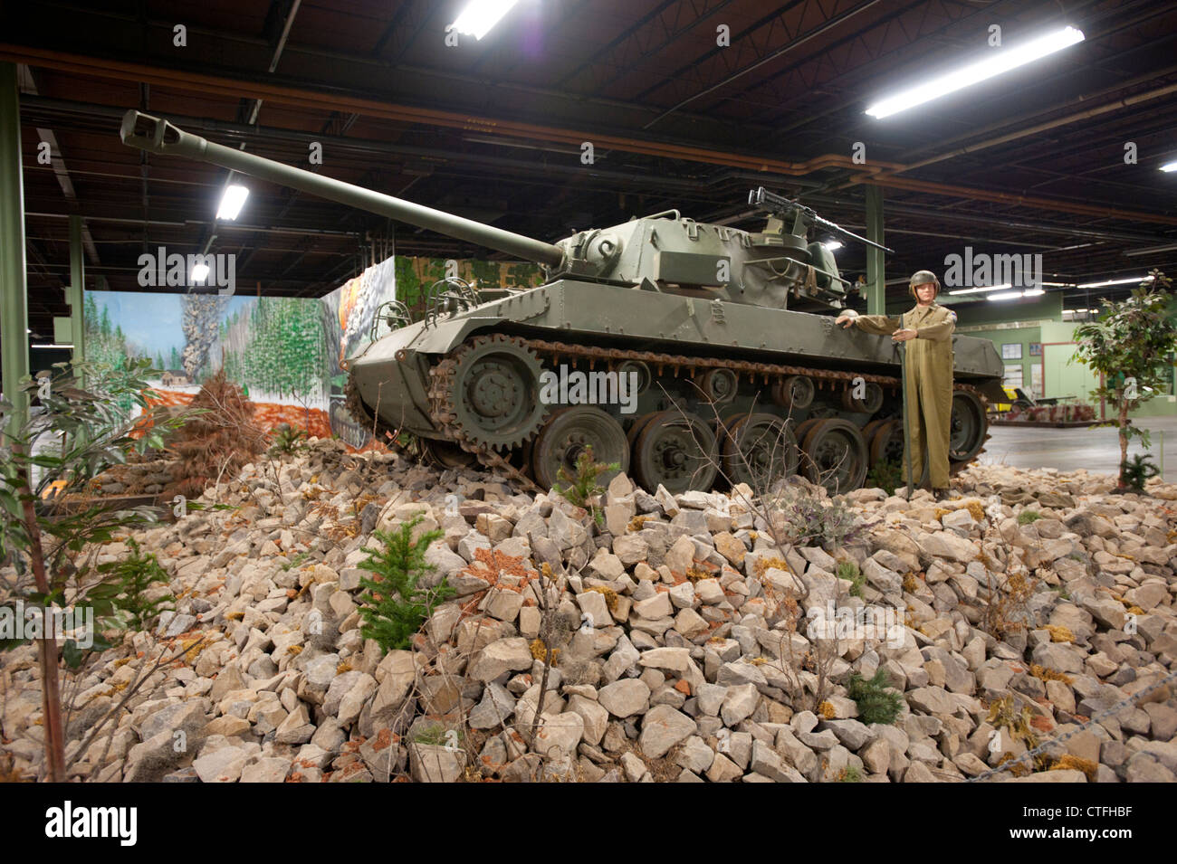 USA Virginia VA Danville AAF Tank Museum M-18 Hellcat American Tank on ...