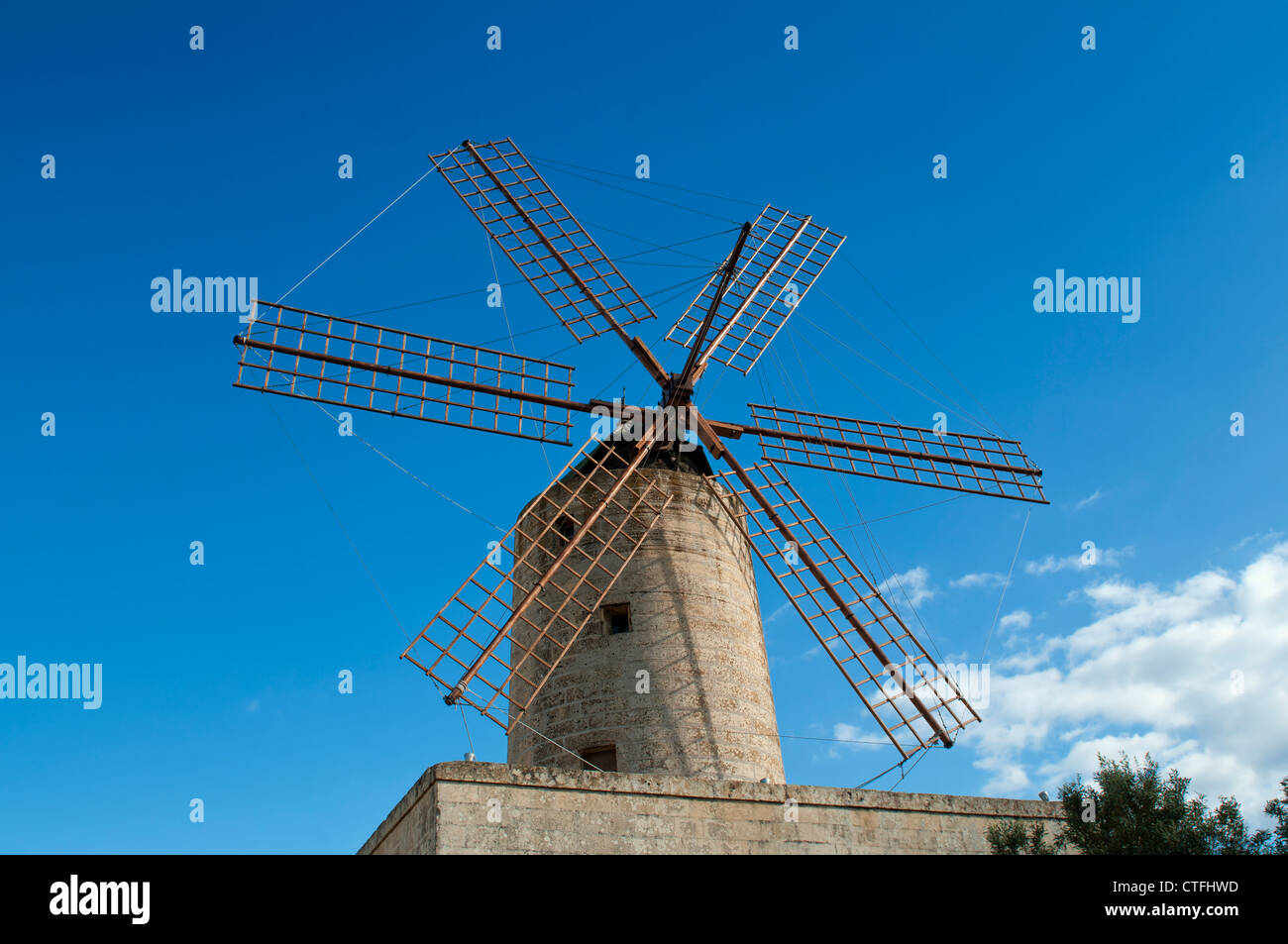 Mediterranean windmill hi-res stock photography and images - Alamy