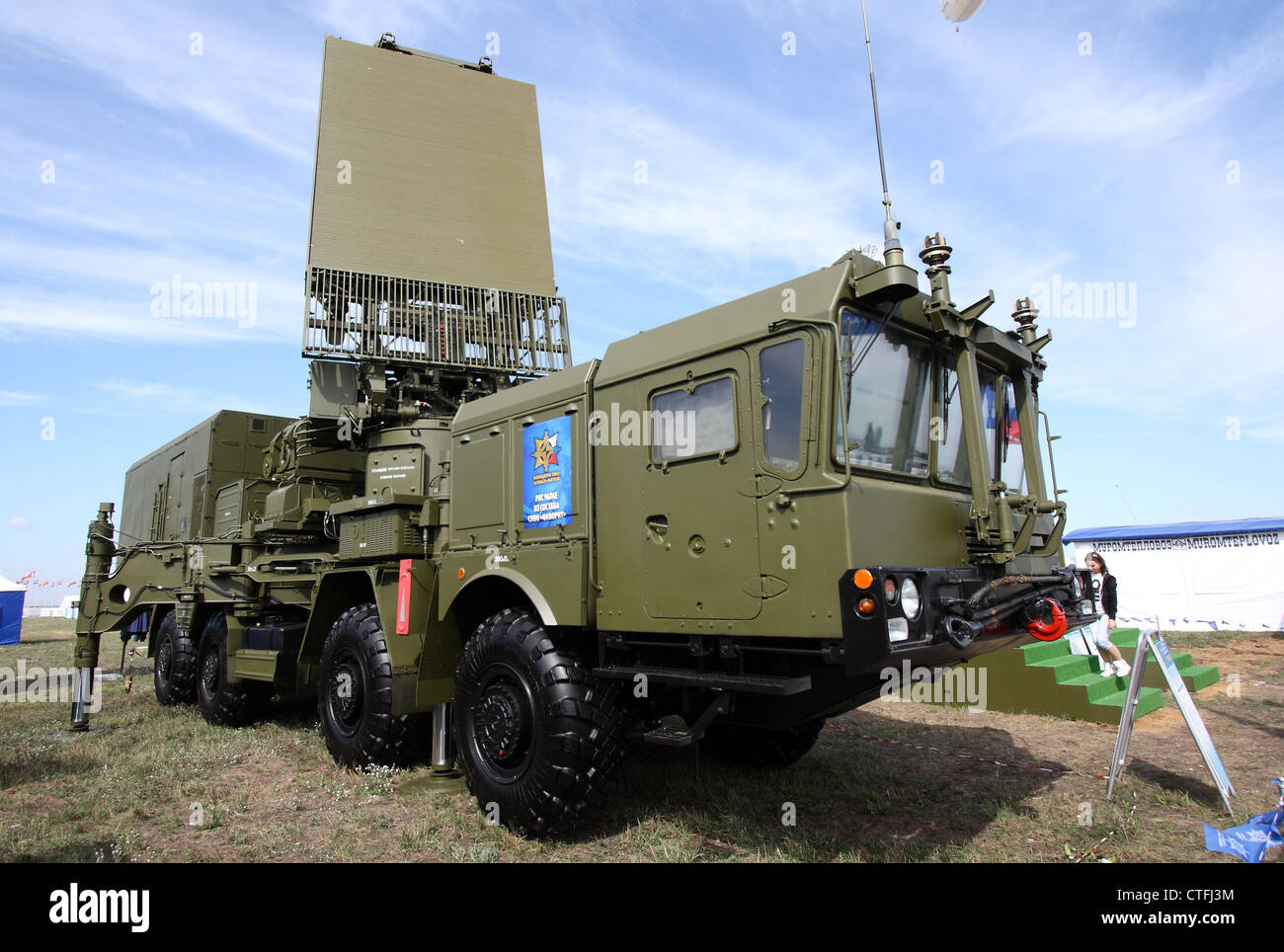 Radar 96L6E from Favorit (The international aerospace salon MAKS-2011 ...