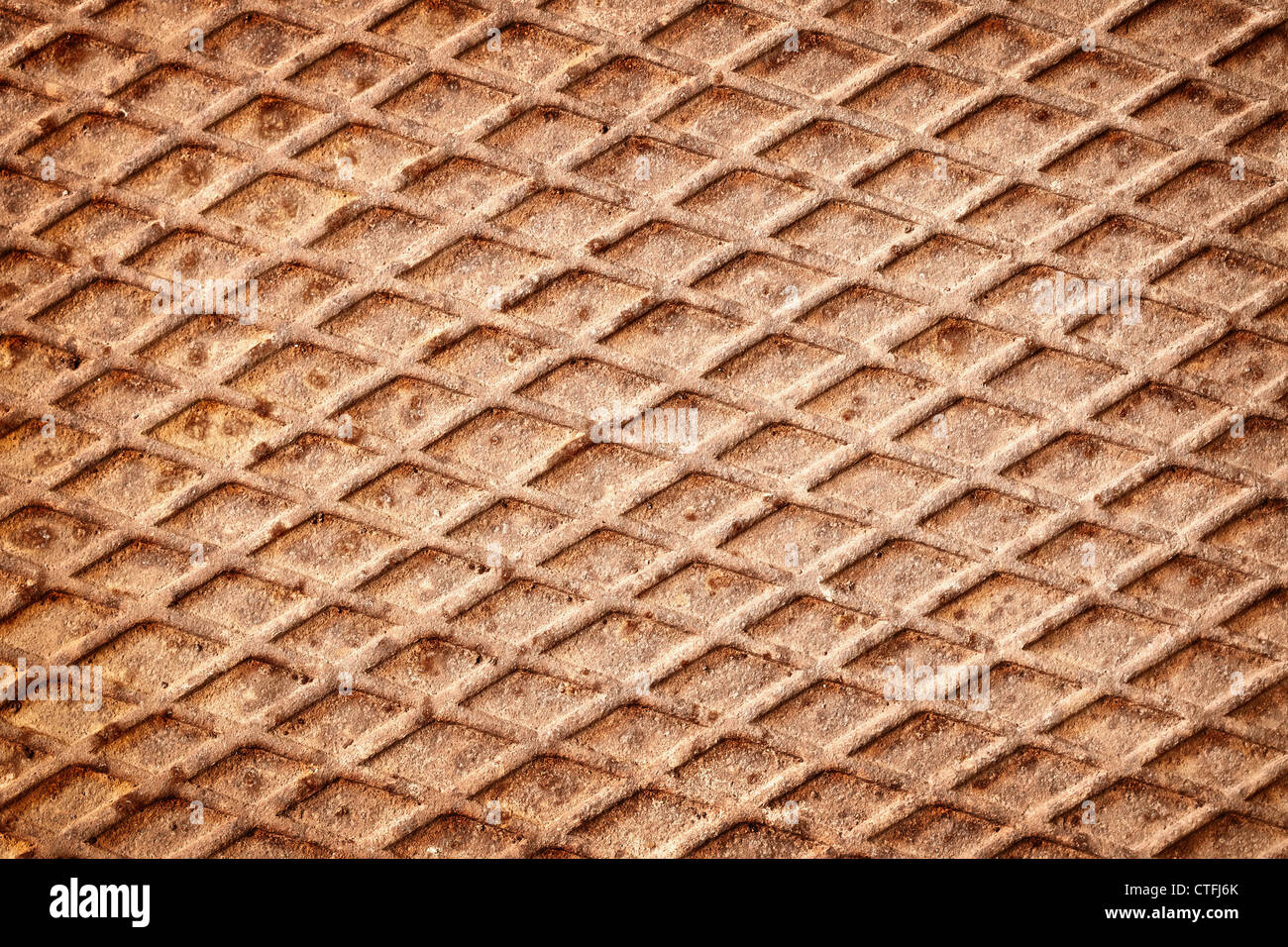 The surface of rusty metal deck - the background Stock Photo - Alamy