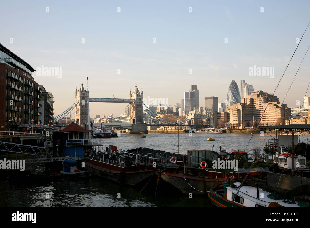 Tower Bridge in Tower Hamlets, London, UK Stock Photo - Alamy