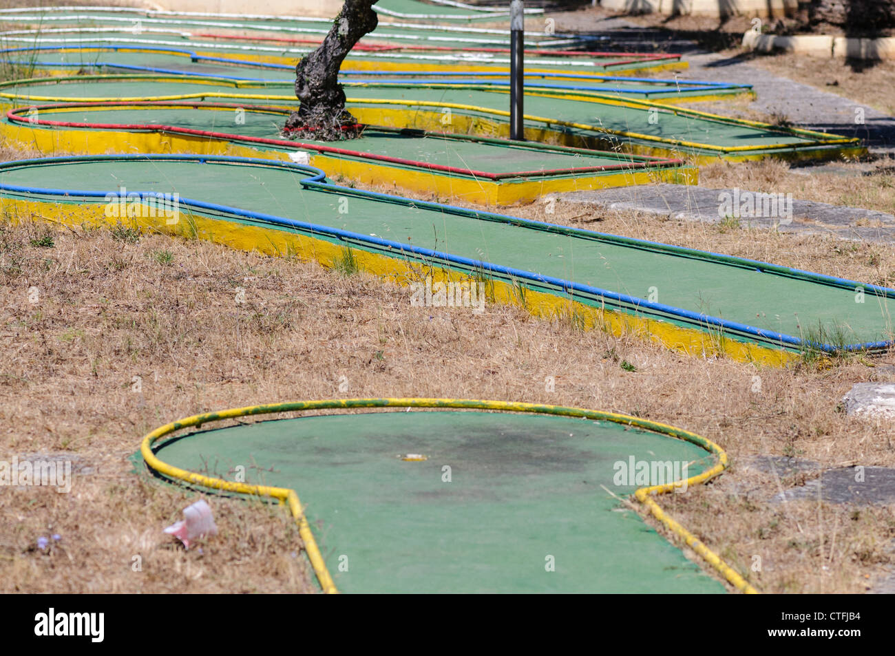 Deserted crazy golf course hi-res stock photography and images - Alamy