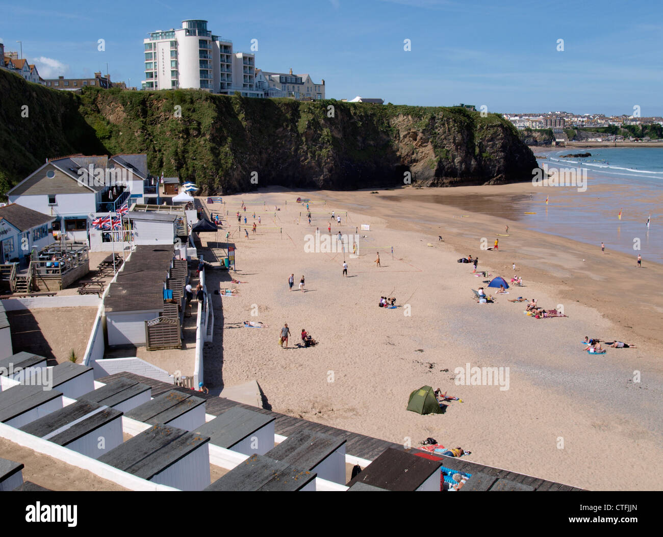 Tolcarne Beach, Newquay, Cornwall, UK Stock Photo - Alamy