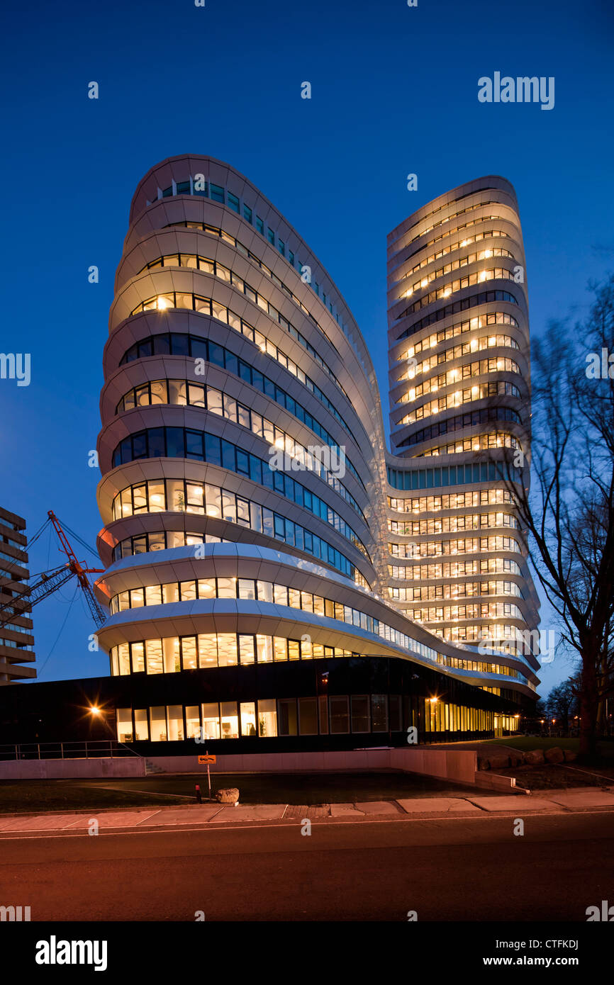 The Netherlands, Groningen, Office building for the education executive ...
