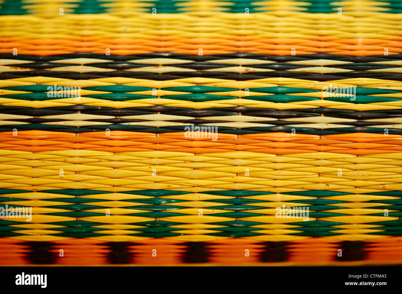 Strips mat texture for background , thai mat Stock Photo - Alamy