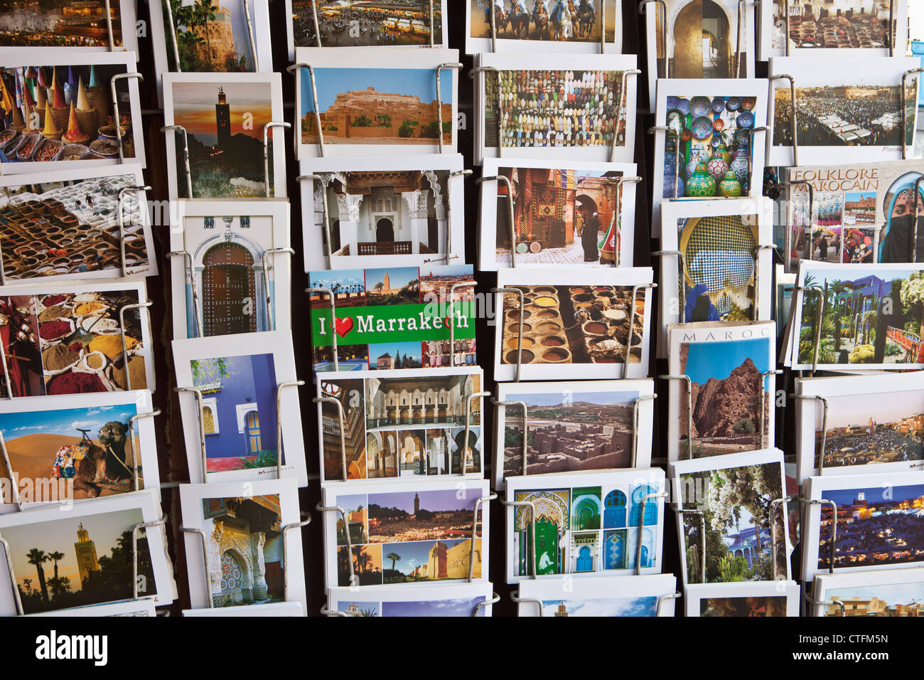 Coloured postcards hi-res stock photography and images - Alamy