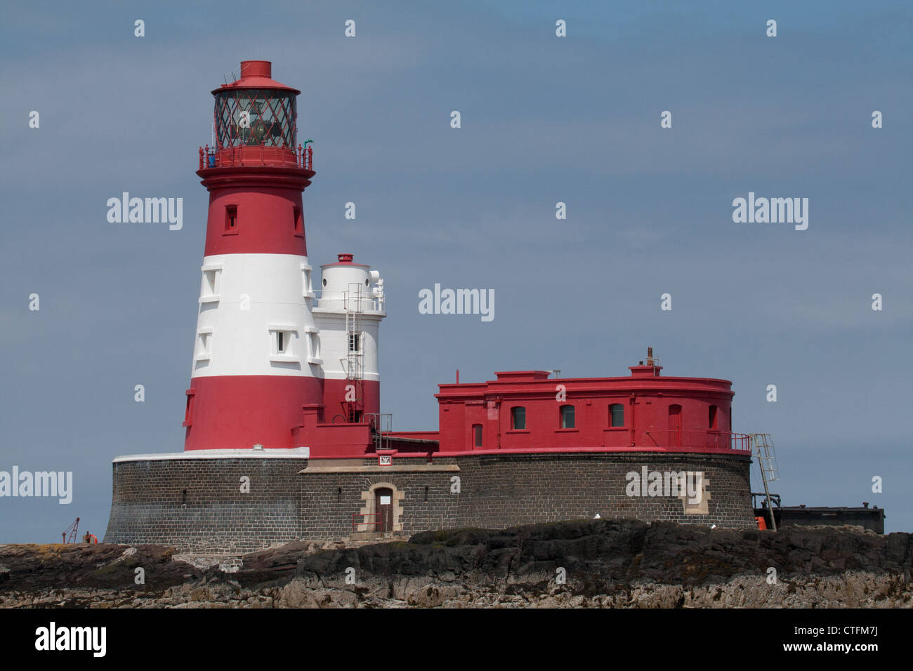 Longstone Lighthouse, Farne Islands, Northumberland England UK Stock ...