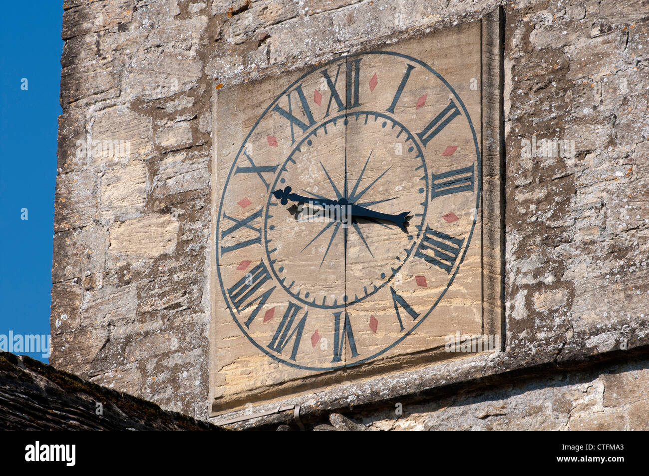 Clocks on churches hi-res stock photography and images - Alamy