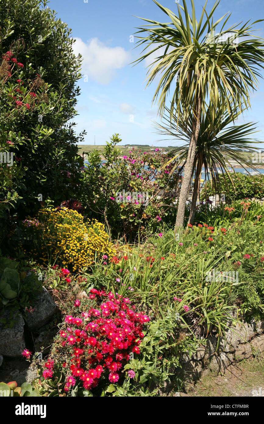 Hugh town St Mary's Scilly Isles Isles of Scilly Cornwall England UK ...