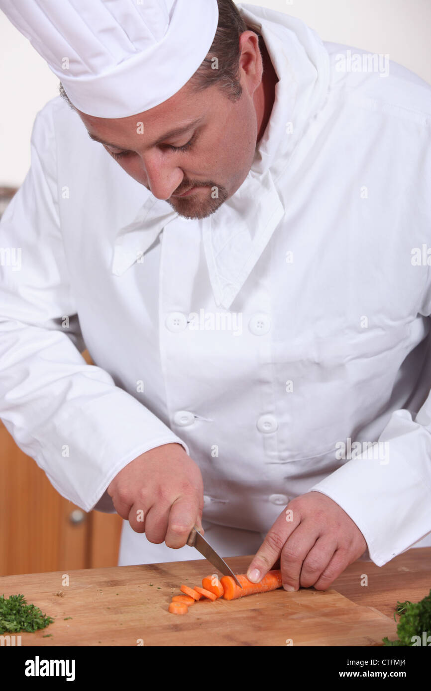 Chopping a carrot hi-res stock photography and images - Alamy