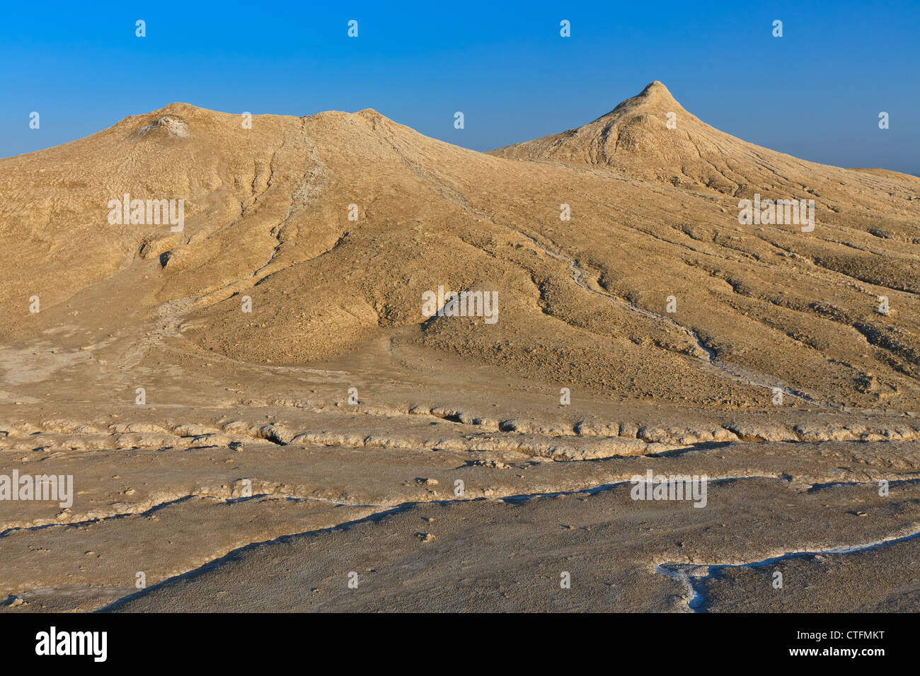 Mud Volcanoes in Buzau, Romania Stock Photo - Alamy