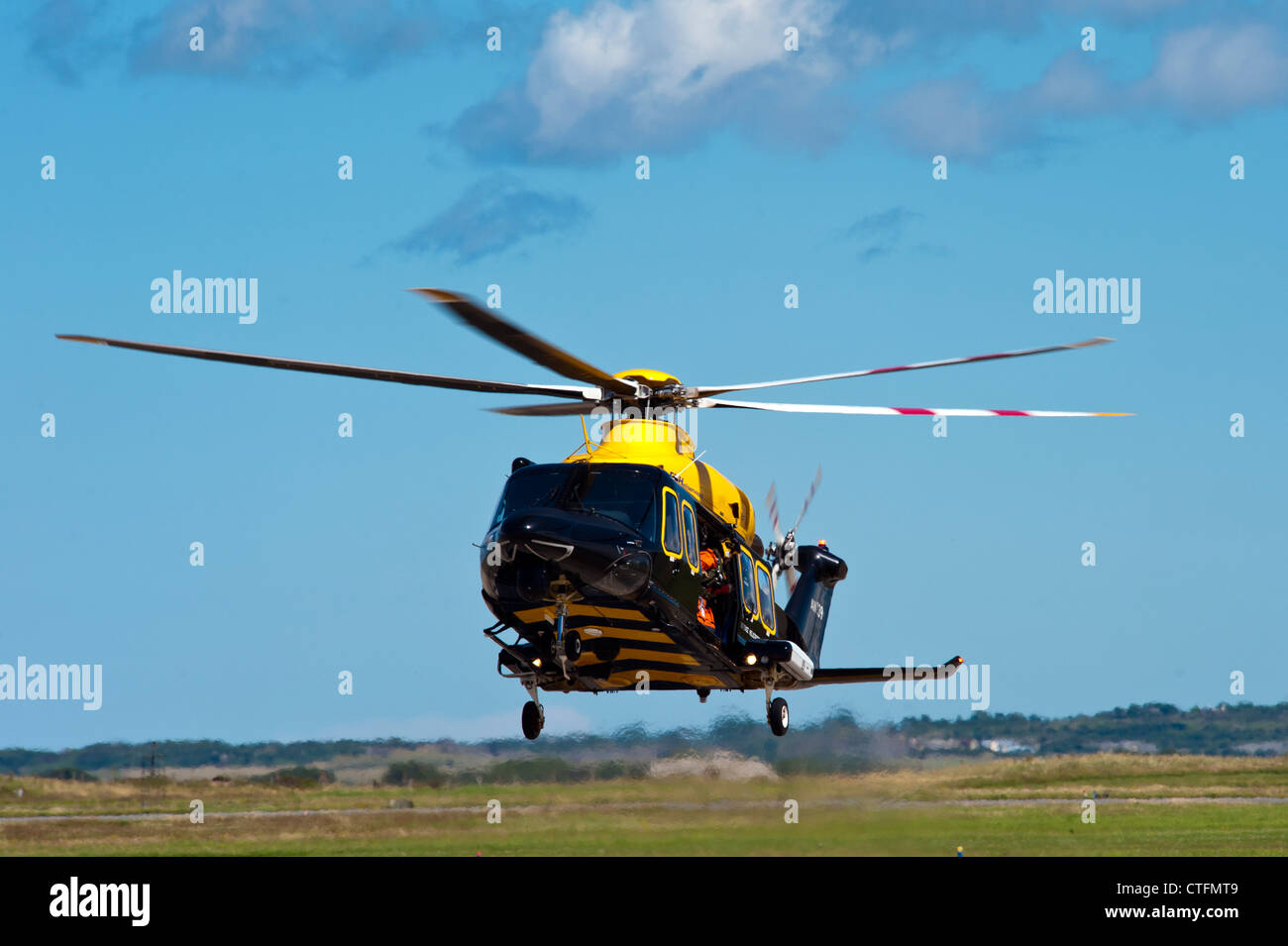 Helicopter taken at RAF Valley Anglesey North Wales Uk Stock Photo - Alamy