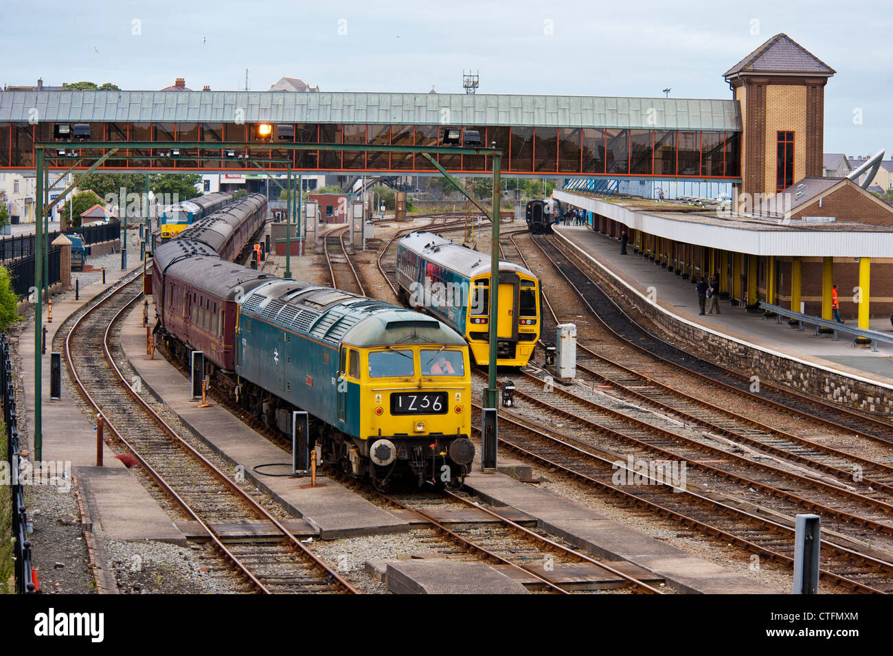 Holyhead Station Anglesey North Wales Uk.Union Of South Africa in the ...