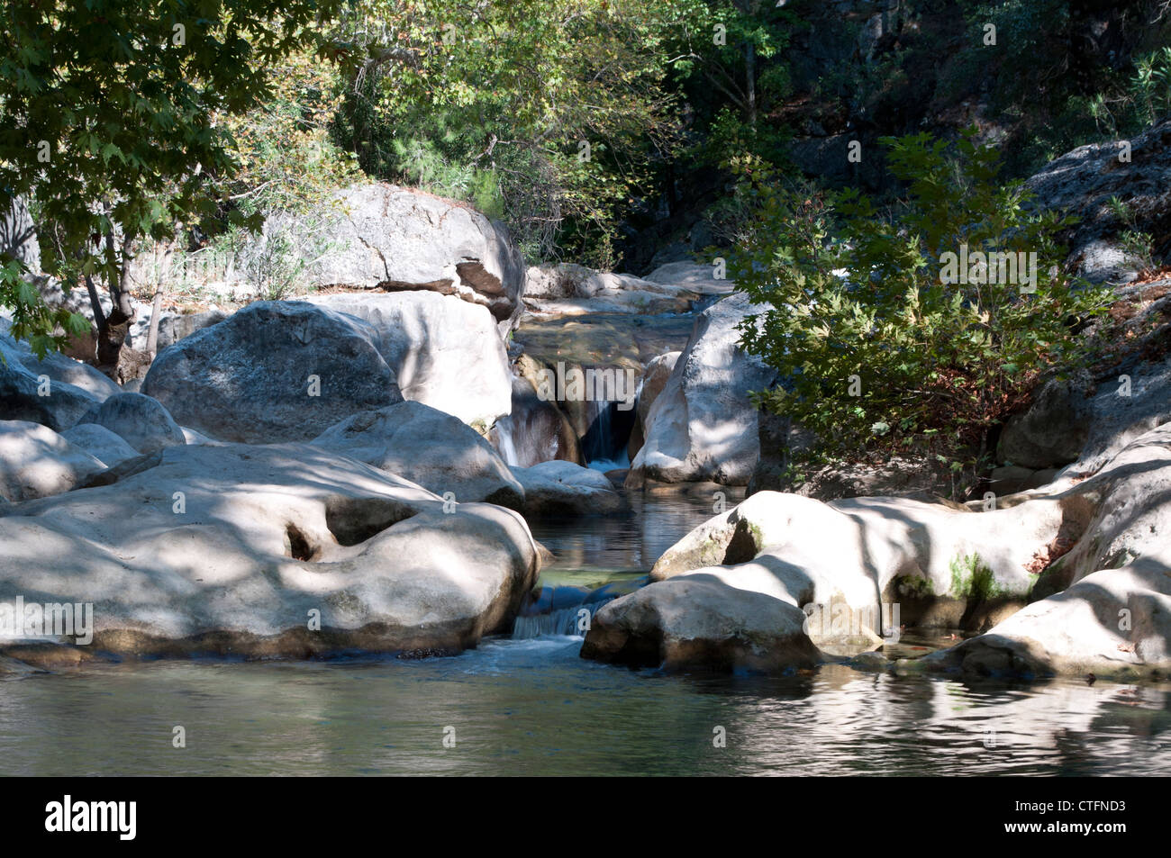Water pool in river cave hi-res stock photography and images - Alamy