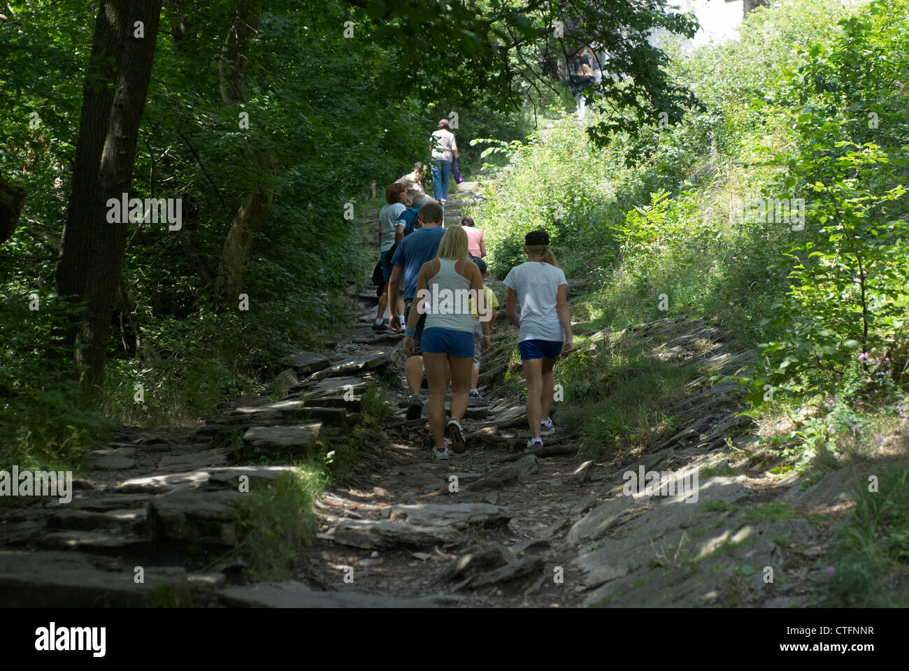 Castle Bezdez Czech Republic Stock Photo - Alamy