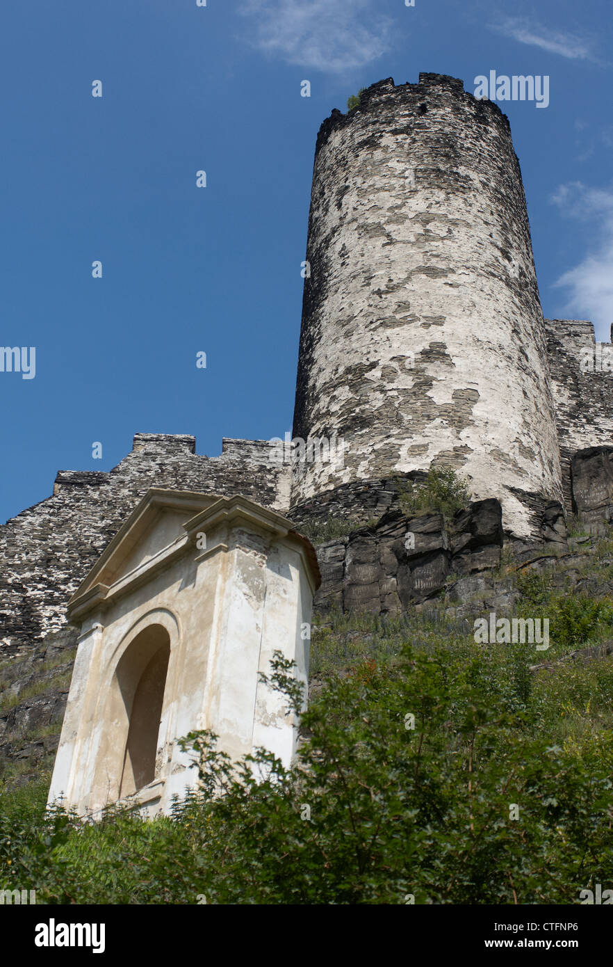 Castle Bezdez Czech Republic Stock Photo - Alamy