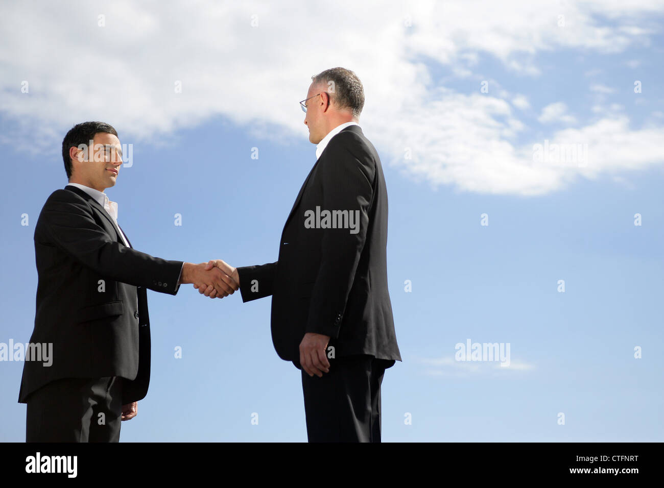 Blue and gray shaking hi-res stock photography and images - Alamy