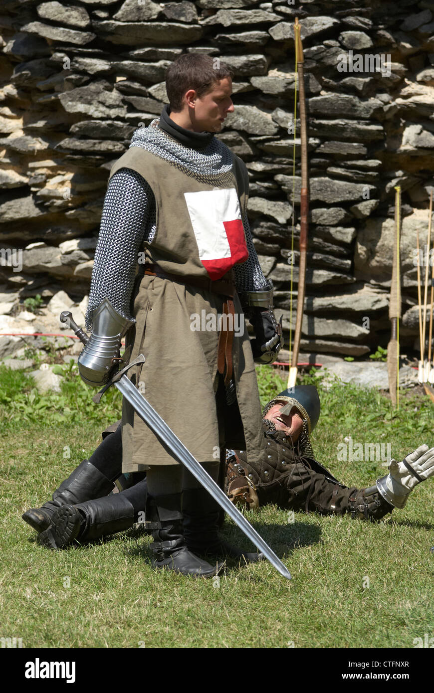 Knights Fighting High Resolution Stock Photography and Images - Alamy