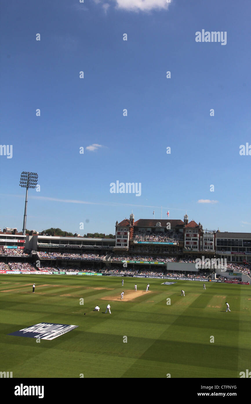 England v South Africa. 2nd Test. 2012. England batting. The Oval ...