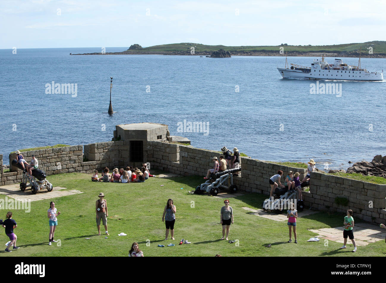 Scilly Isles Isles of Scilly Stock Photo - Alamy