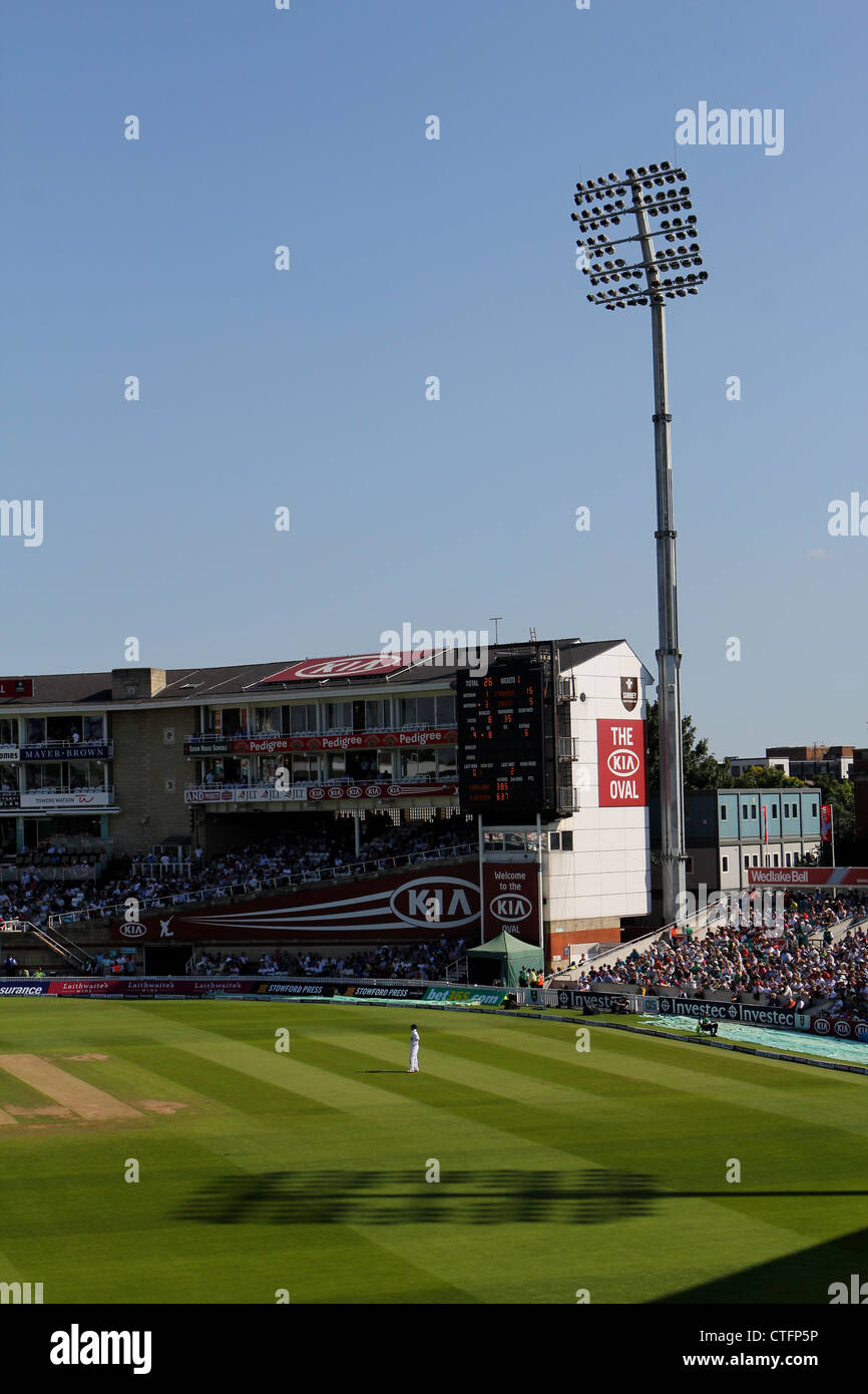 The Oval cricket ground, Kennington, London. England v South Africa ...