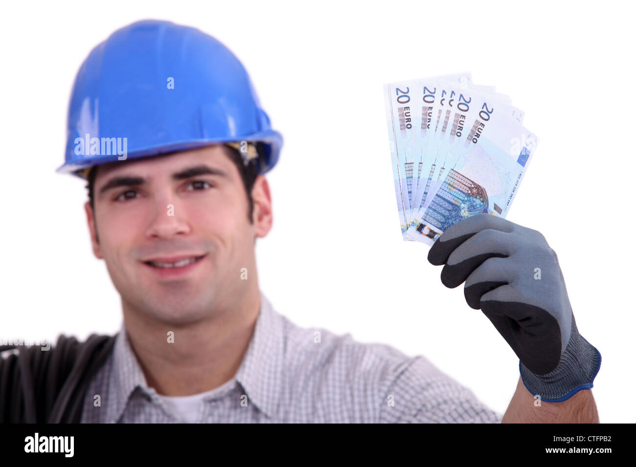 Workman euro hi-res stock photography and images - Alamy