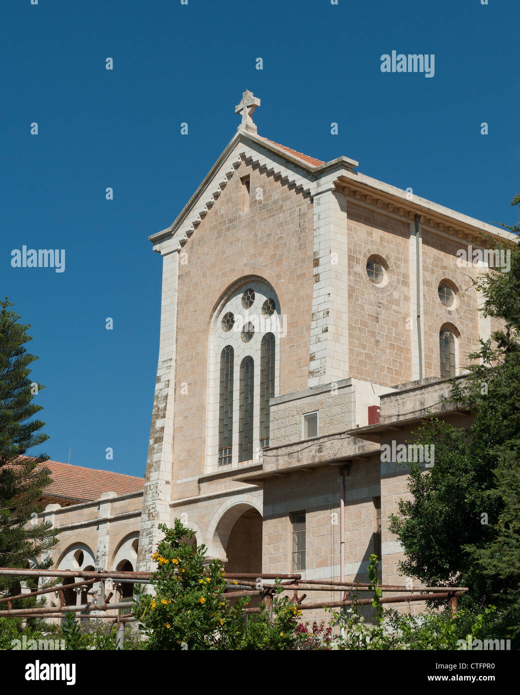 Latrum monastery, Ayalon Valley, Israel Stock Photo - Alamy