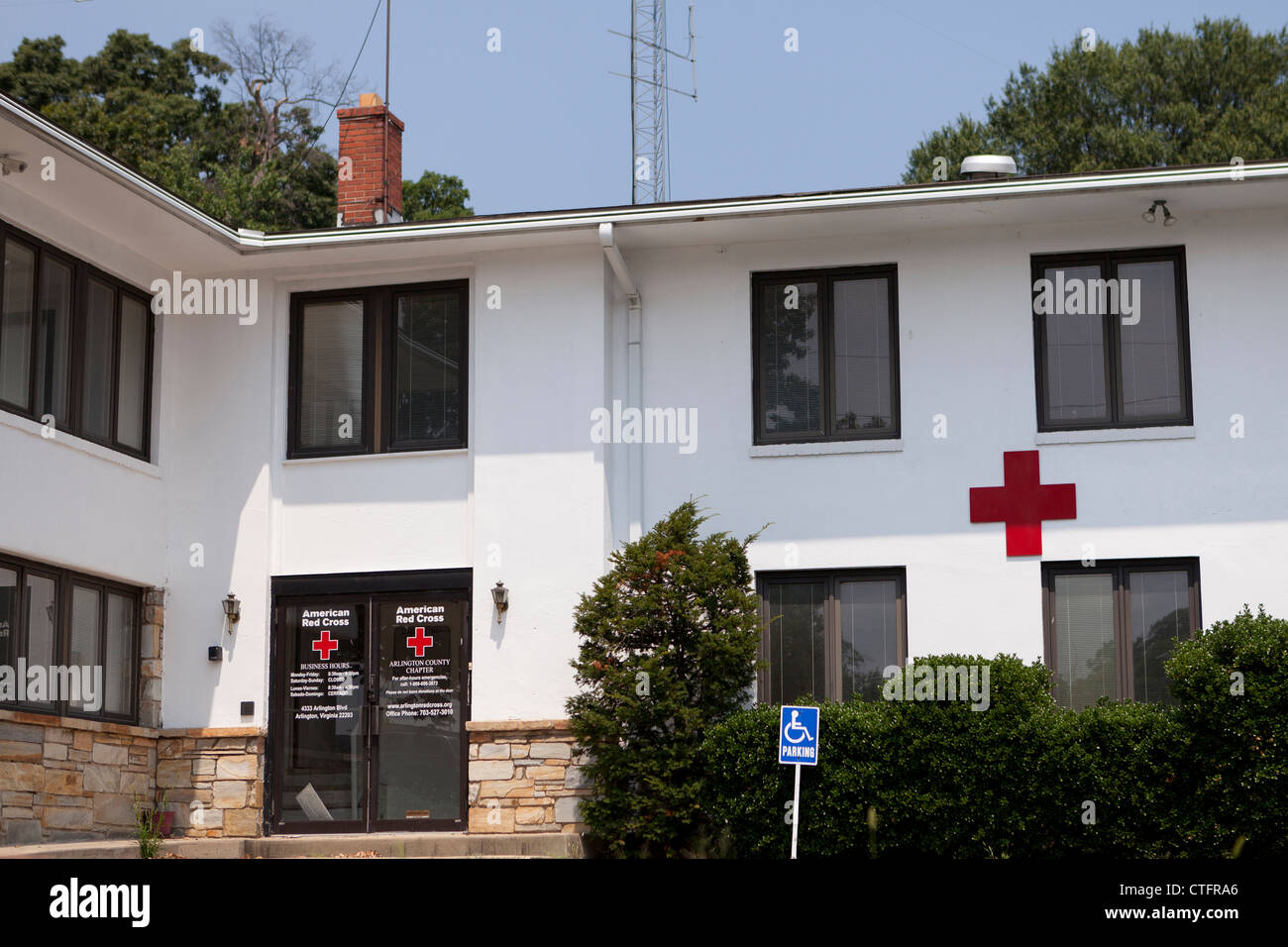 American red cross building hi-res stock photography and images - Alamy