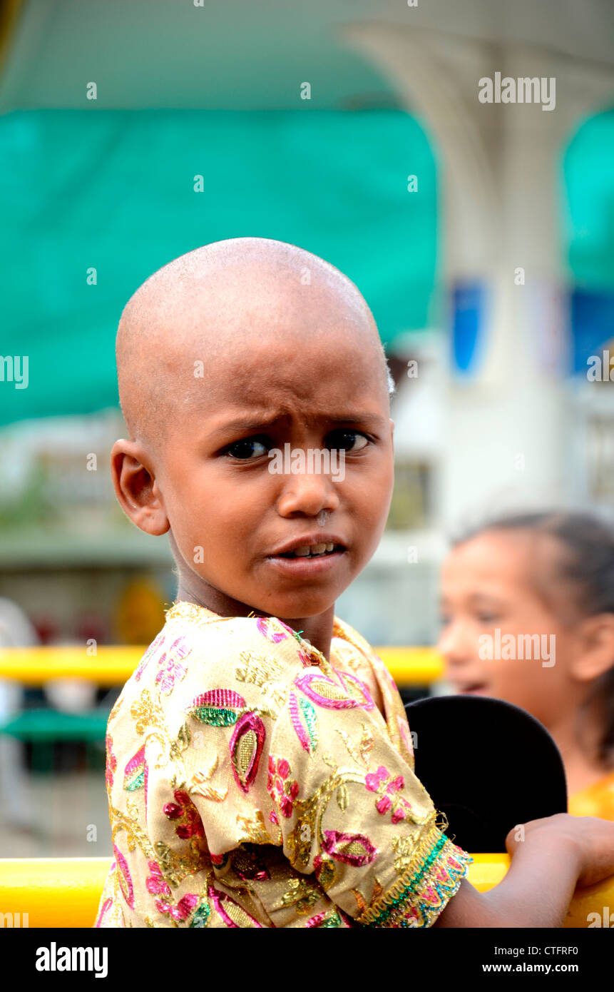 A weeping girl child Stock Photo - Alamy