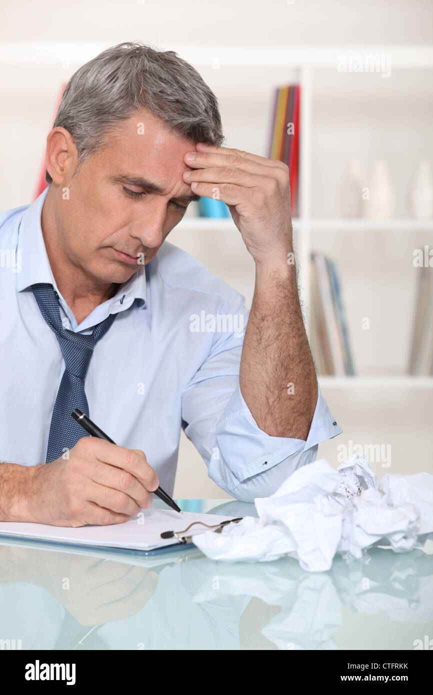 Writers block laptop hi-res stock photography and images - Alamy