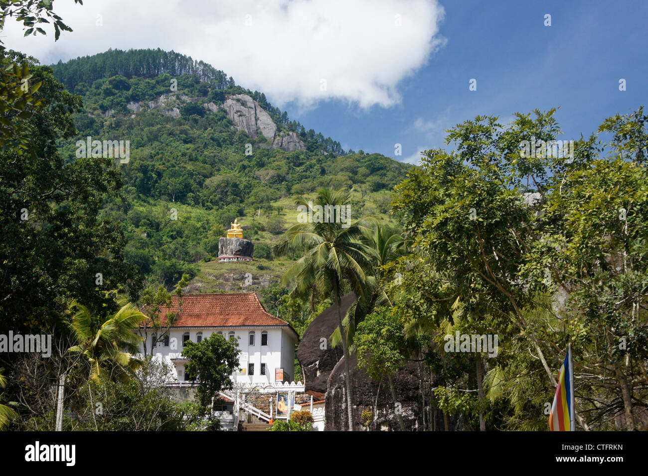 Aluvihara Buddhist temple, Matale, Sri Lanka Stock Photo - Alamy