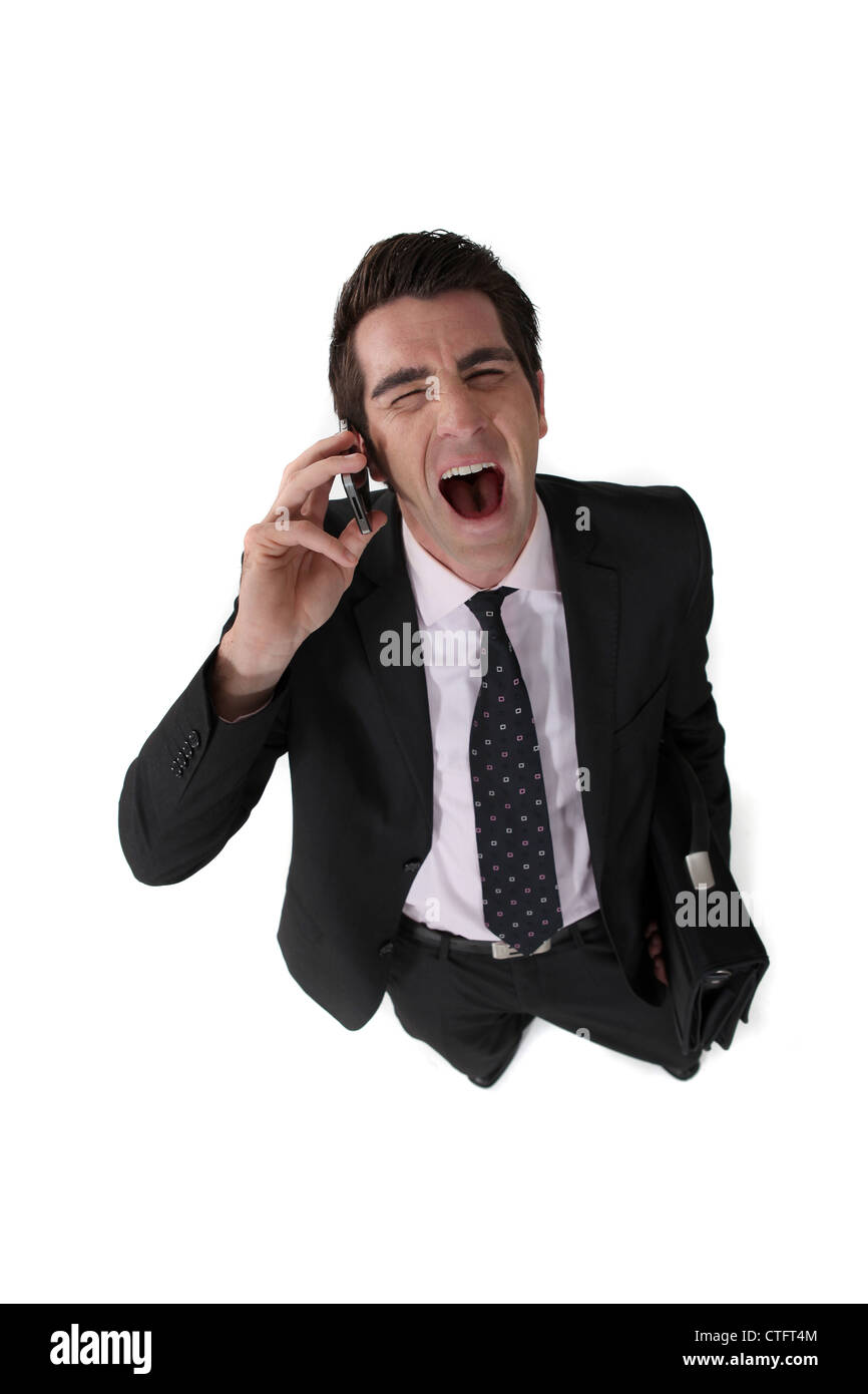Anger telephone Cut Out Stock Images & Pictures - Alamy