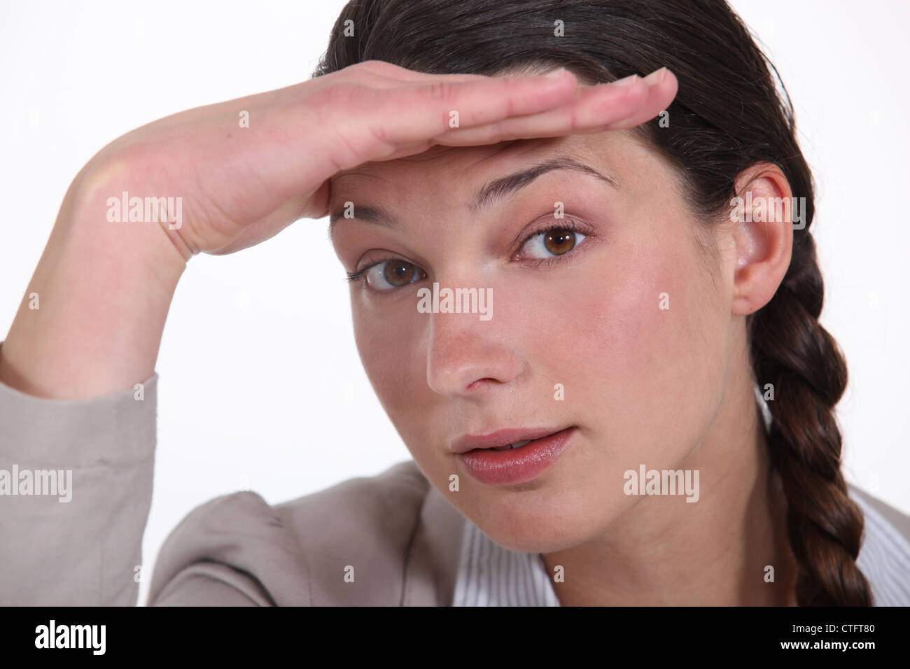 Saluting success hi-res stock photography and images - Alamy