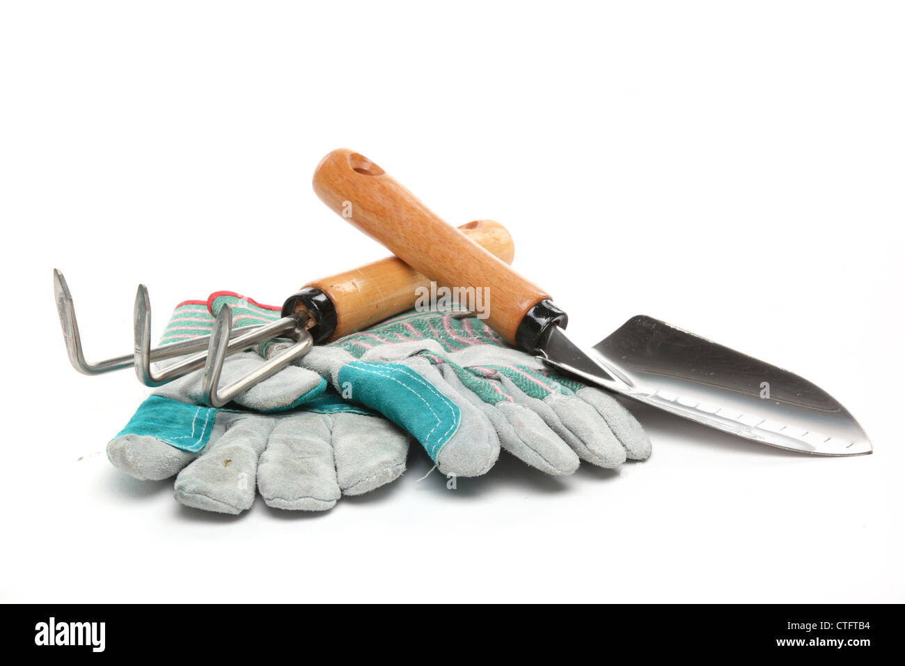 Rake garden Cut Out Stock Images & Pictures - Alamy