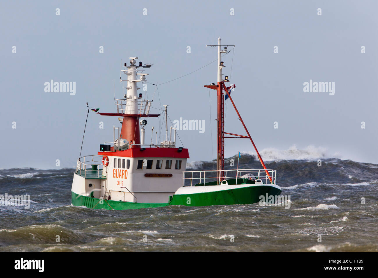 Storm at sea boat hi-res stock photography and images - Alamy