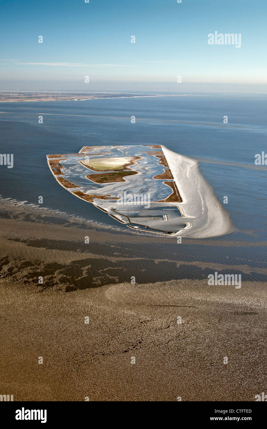 The Netherlands, Andijk, Artificial island called The Lame, Dutch ...