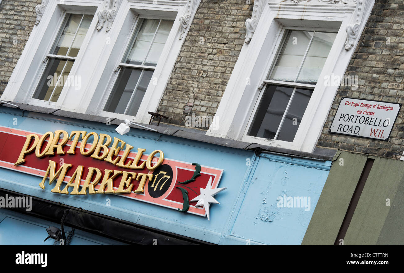 Kensington street sign hi-res stock photography and images - Alamy