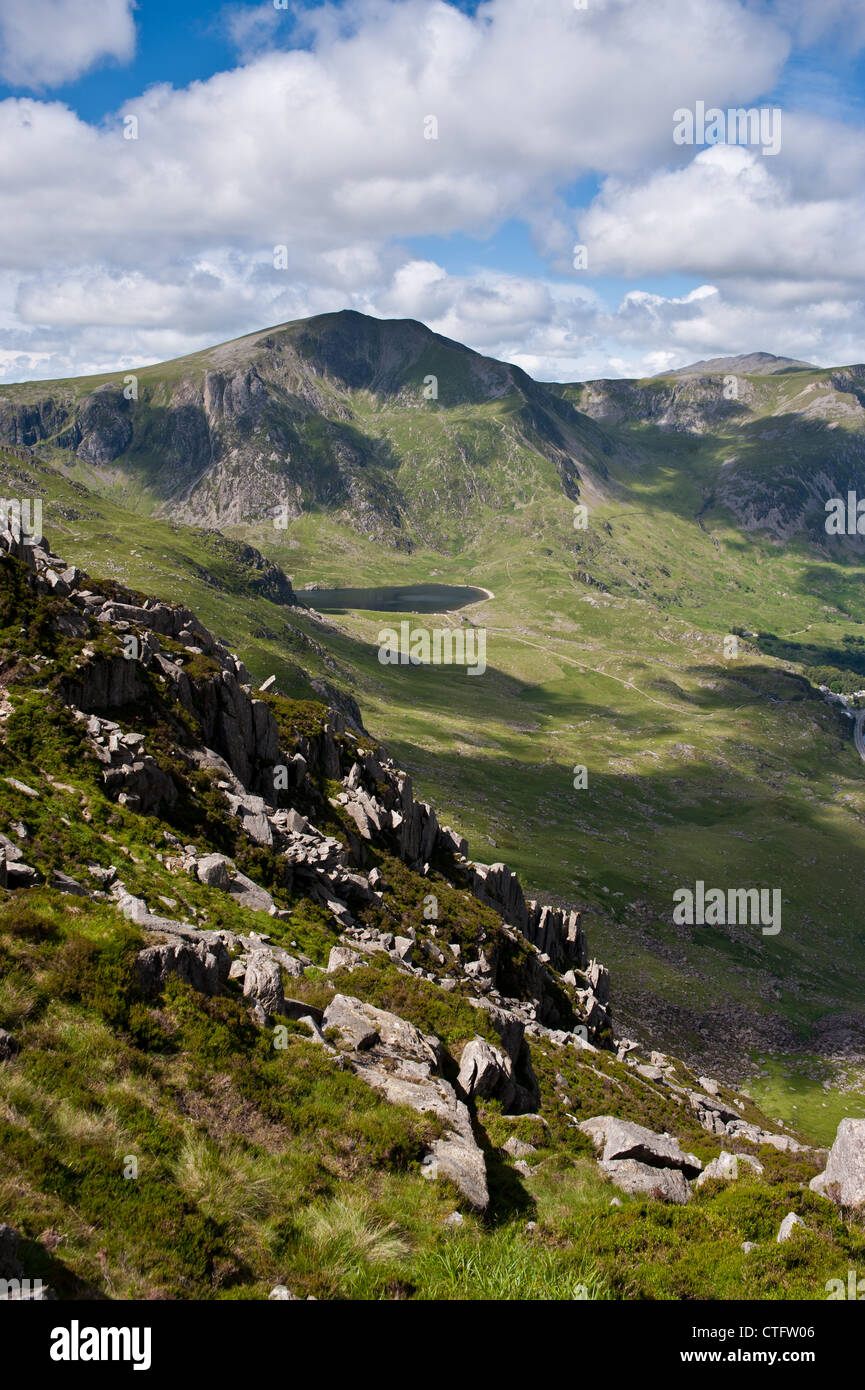 West from Tryfan, Snowdonia Stock Photo - Alamy
