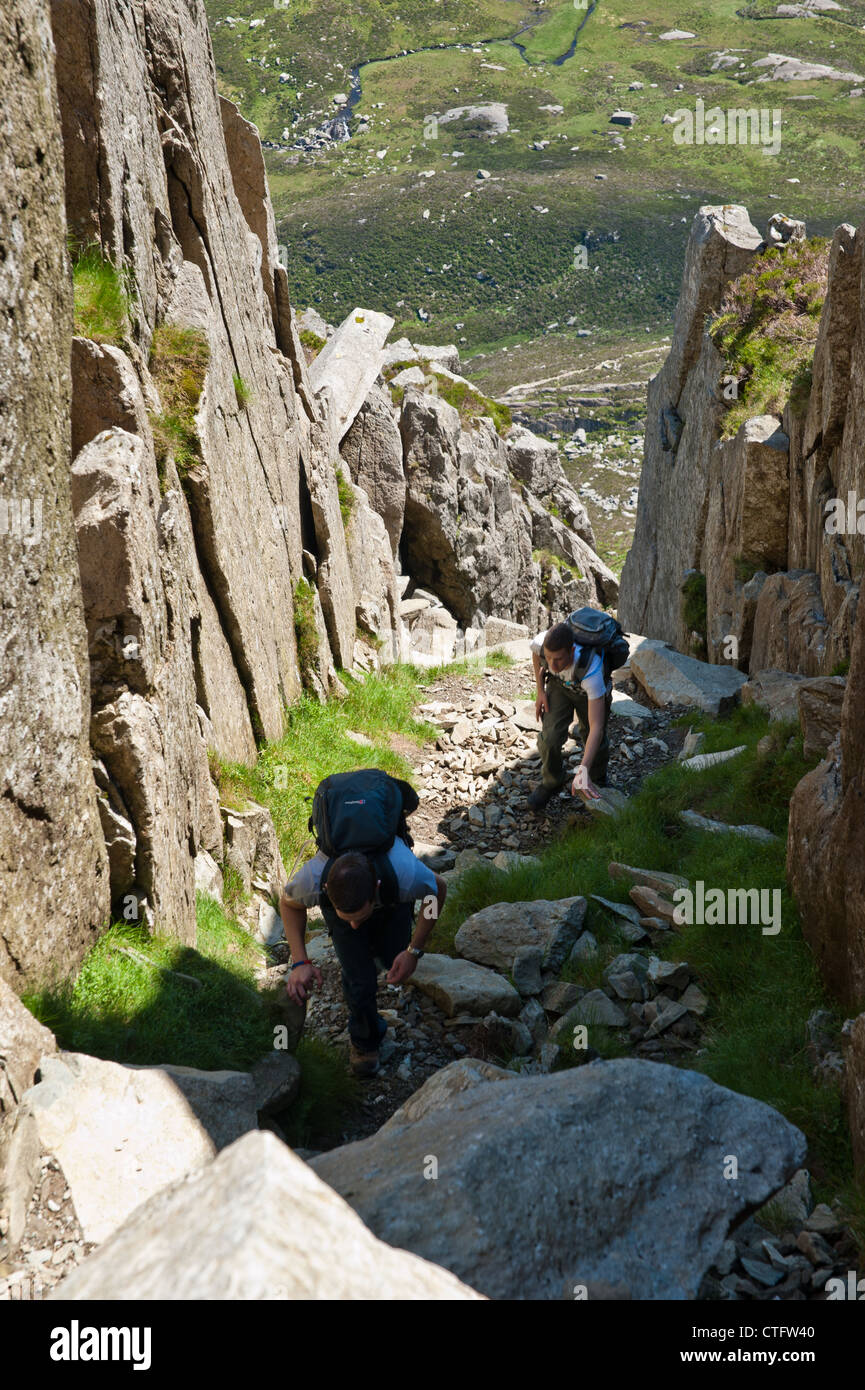Ascending Tryfan High Resolution Stock Photography and Images - Alamy