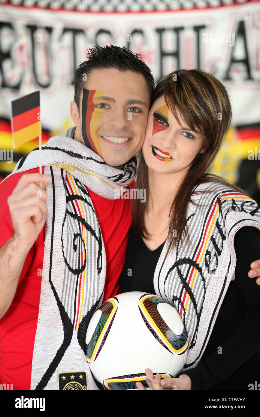 Proud German couple Stock Photo - Alamy