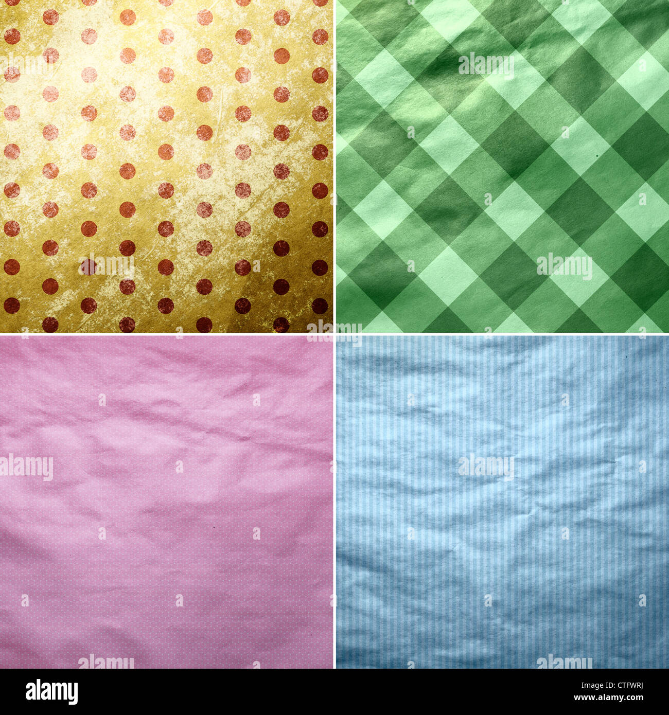 Set old retro paper in style vintage Stock Photo - Alamy