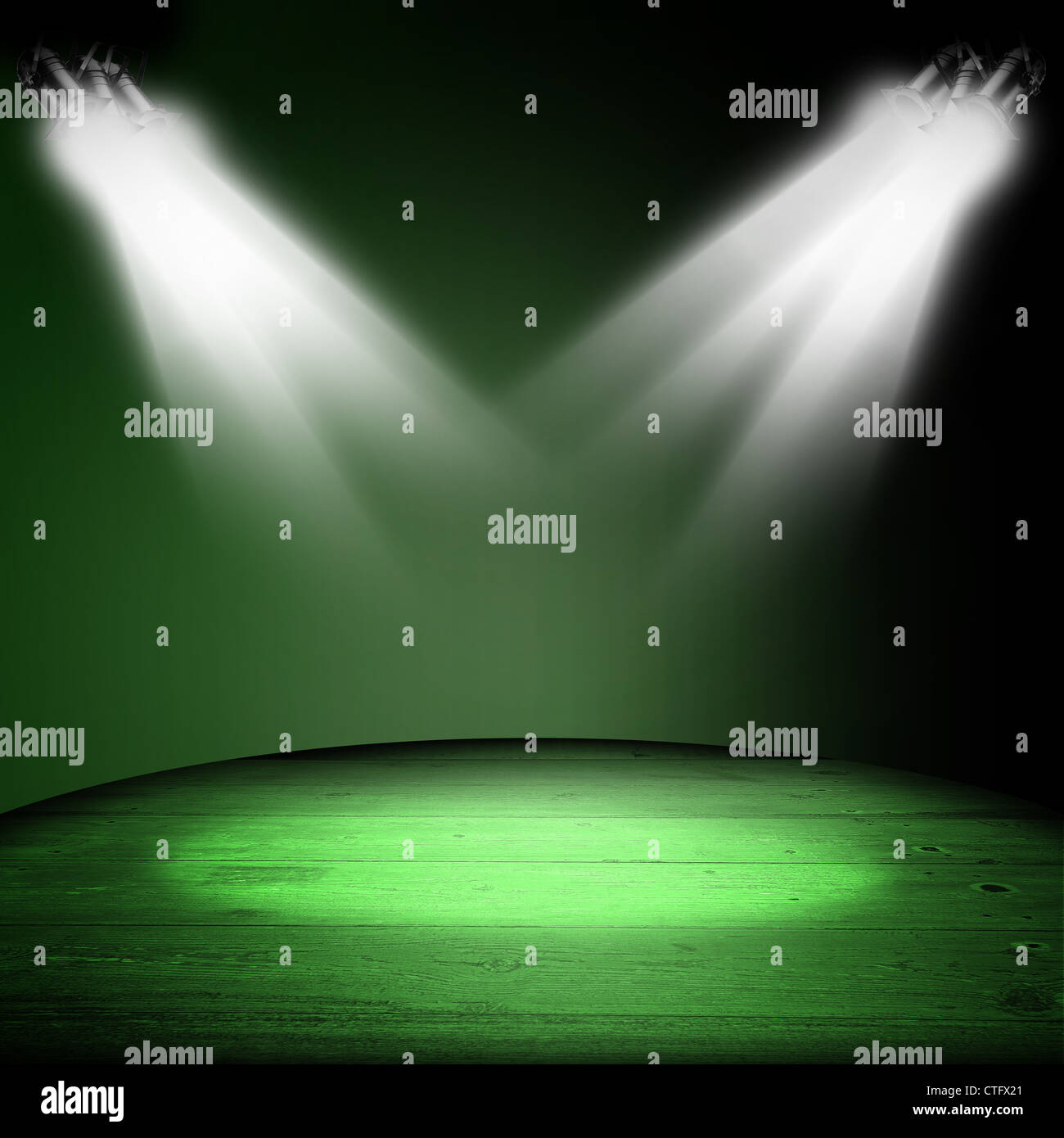 Background in show. Interior shined with a projector Stock Photo - Alamy
