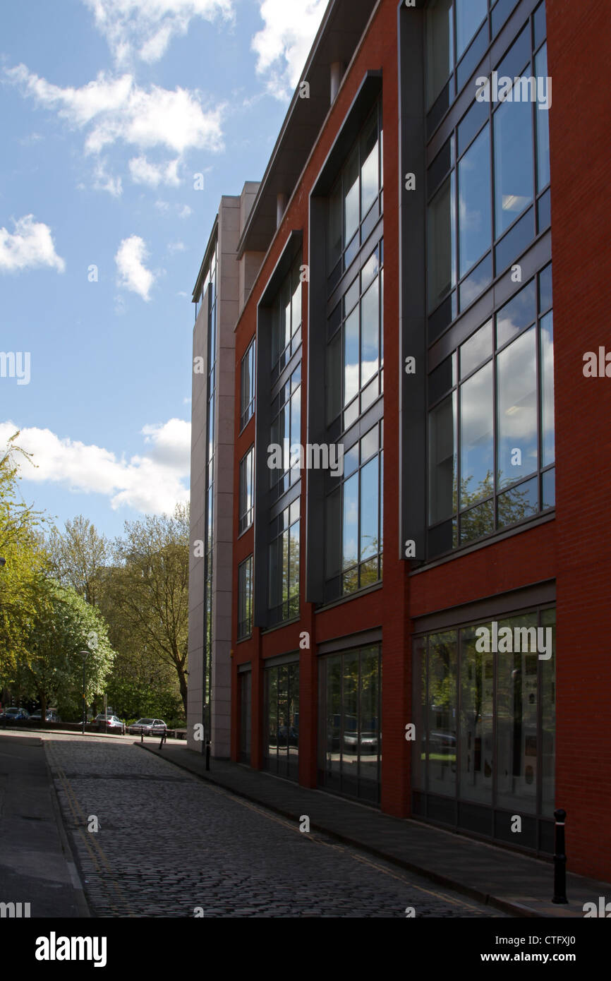 Modern Brick Office Building