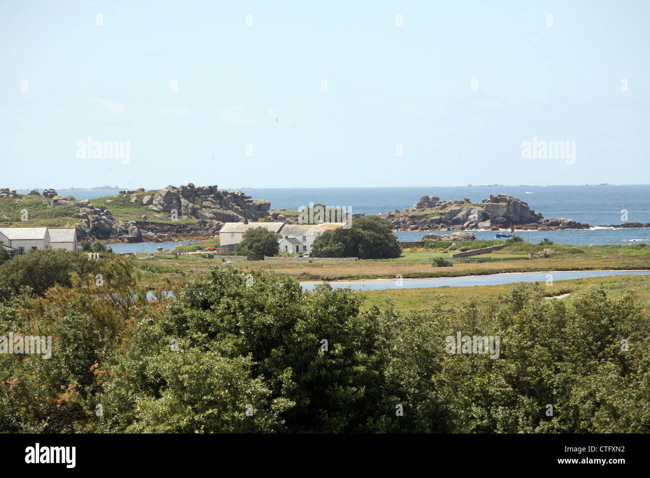 Scilly Isles Isles of Scilly Stock Photo - Alamy