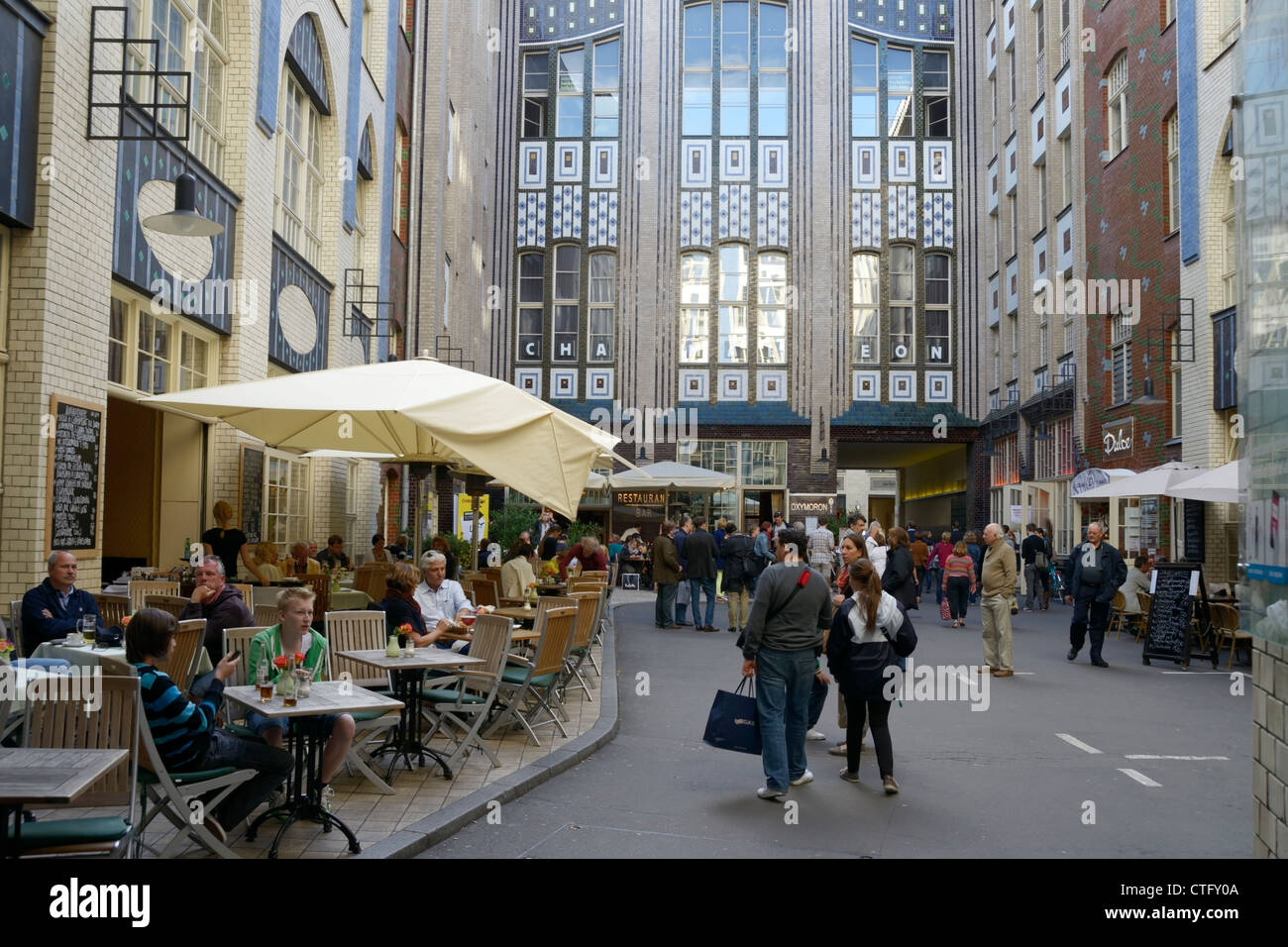 Hackescher markt hackesche hoefe berlin hi-res stock photography and ...