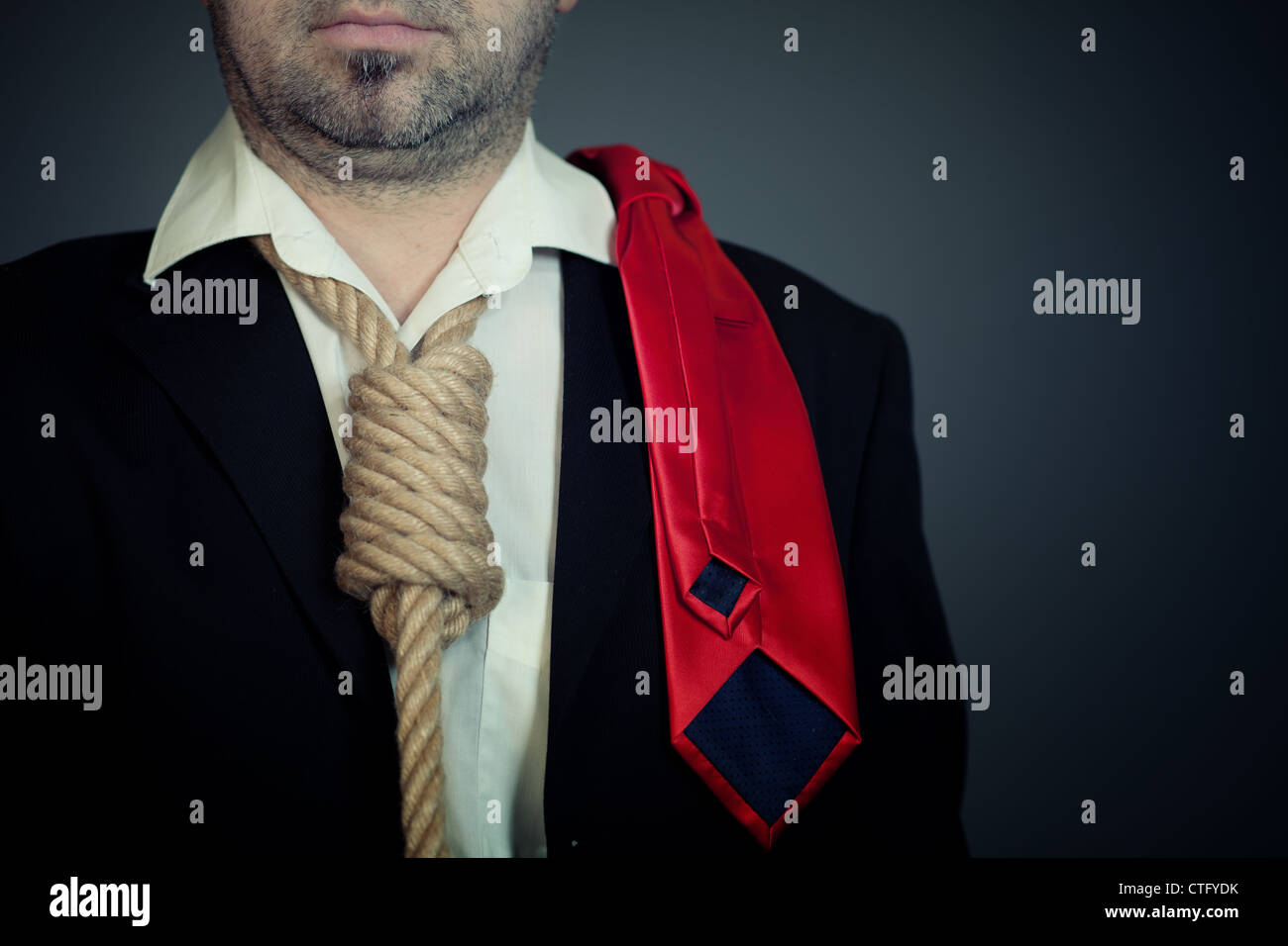 Noose around neck hi-res stock photography and images - Alamy