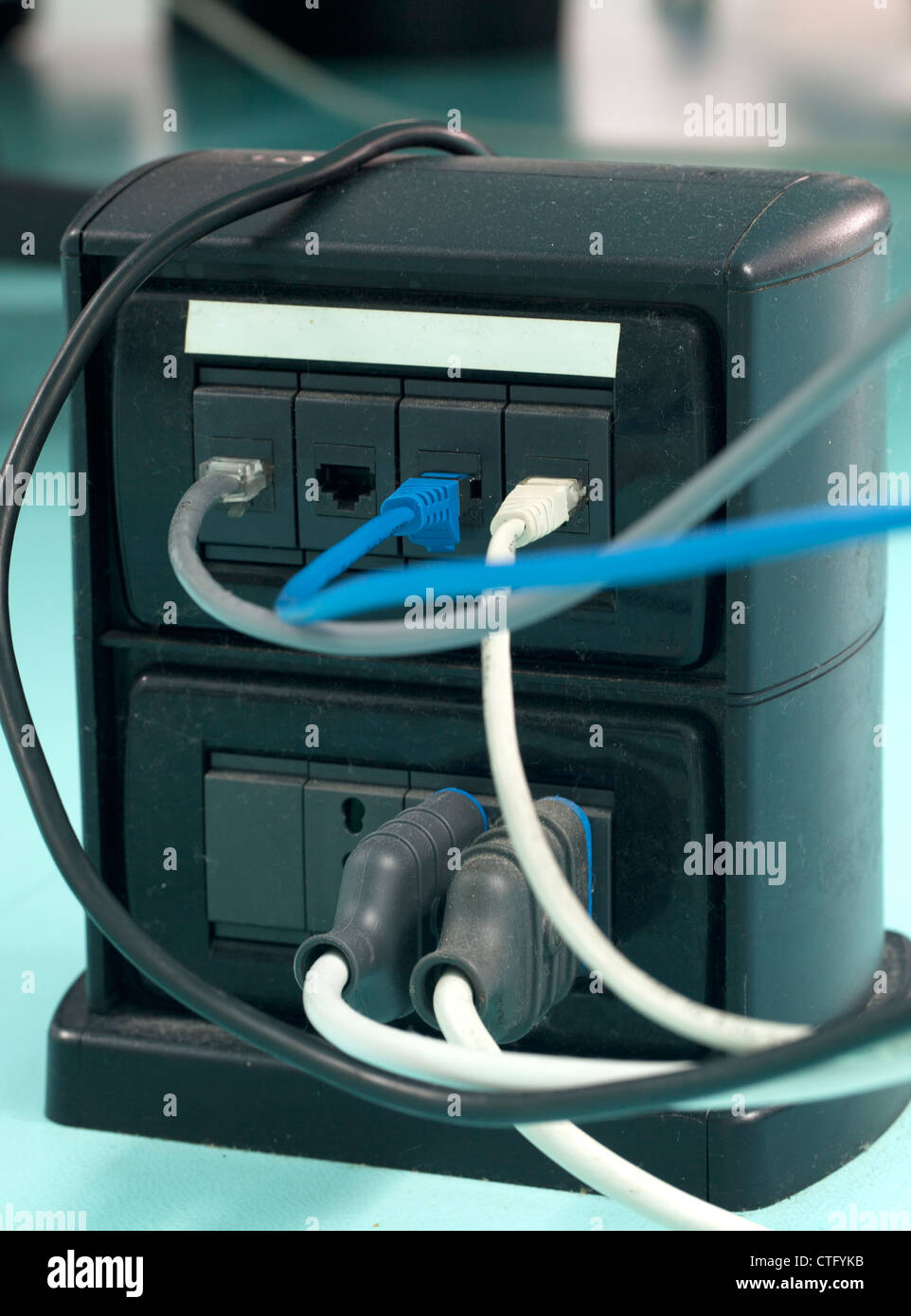 Power turret for office Stock Photo - Alamy