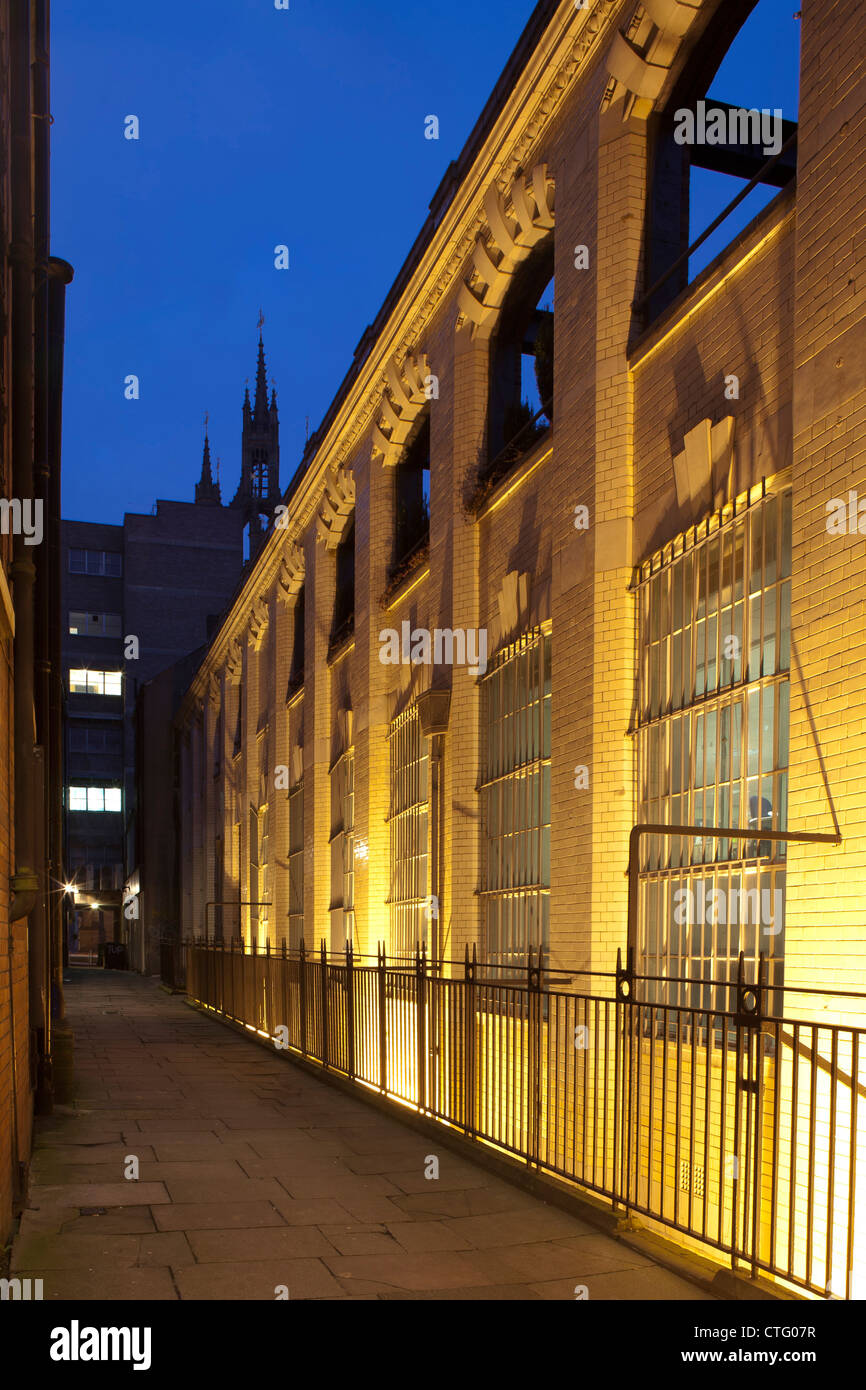 Abstract dark alley back streets hi-res stock photography and images ...