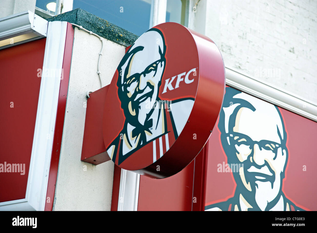 Kfc signs hi-res stock photography and images - Alamy