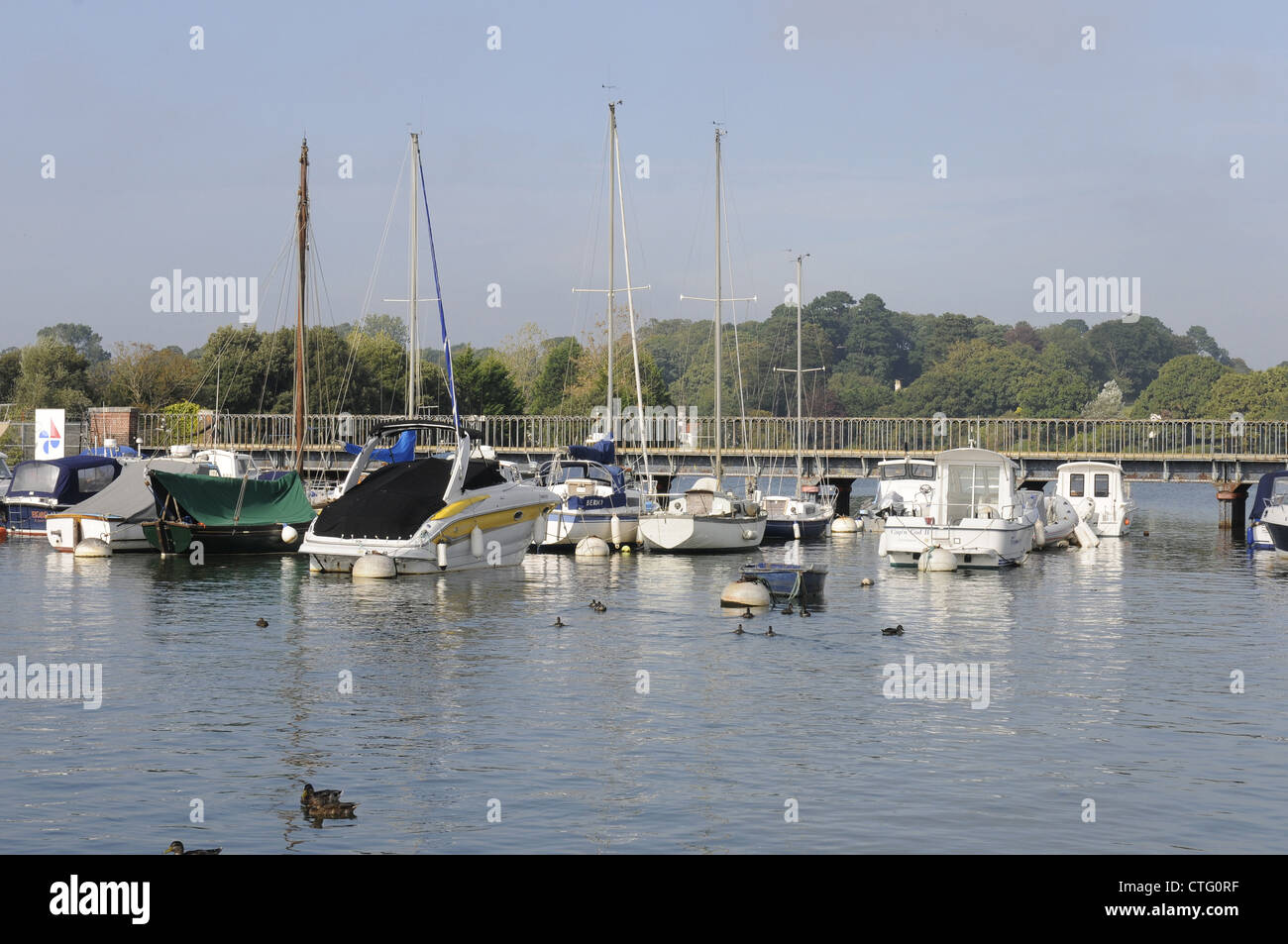 Lymington New Forest Hampshire England Stock Photo - Alamy